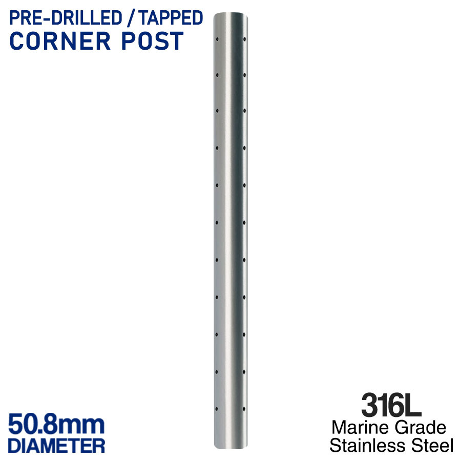 Corner Post - 50.8mm Diameter - Stainless Steel Balustrade