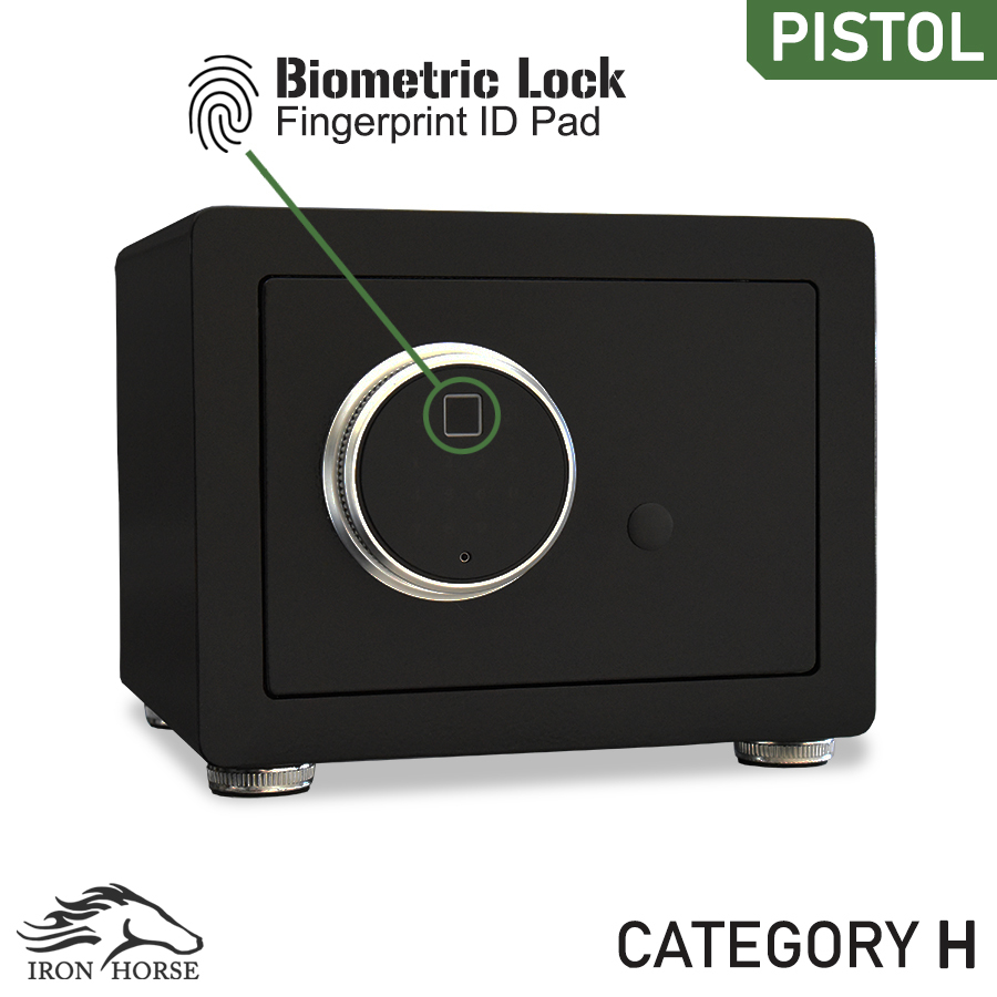 265mm Fireproof Pistol Hand Gun Safe