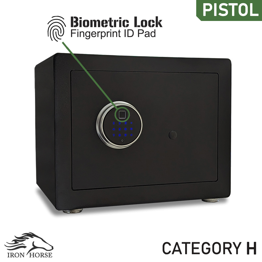 380mm Fireproof Pistol Hand Gun Safe
