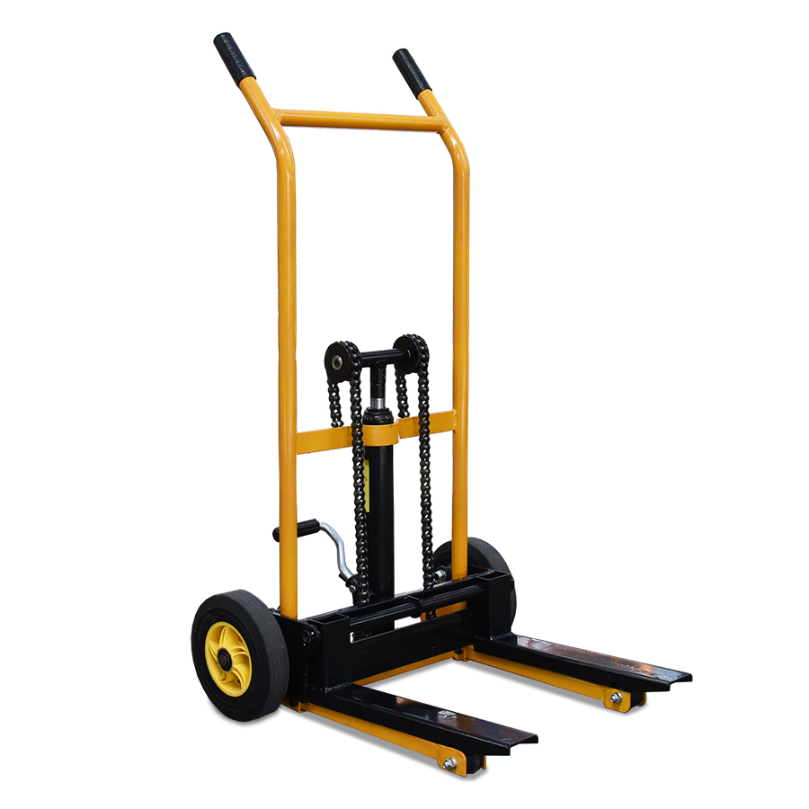 Mini Winch Stacker Hydraulic Lifter - 200kg Capacity 920mm Lift Height ...