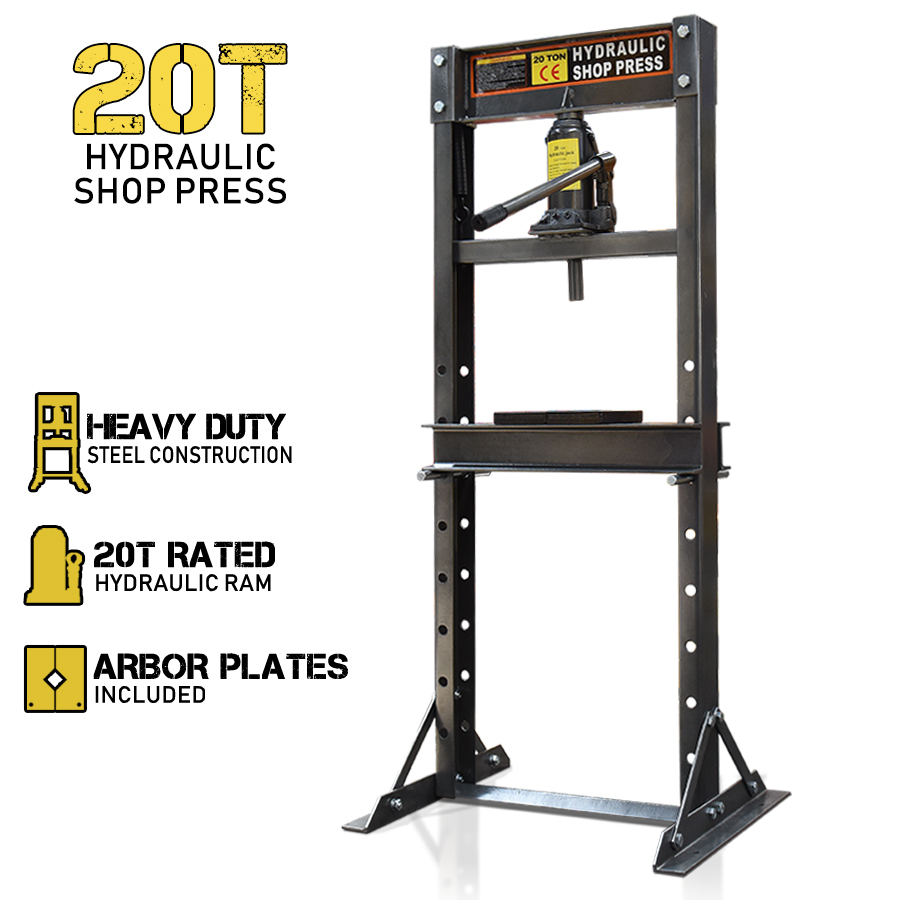 20 Ton Hydraulic Shop Press