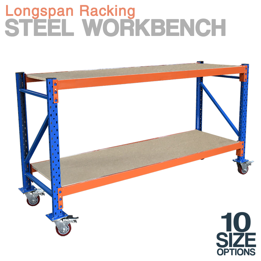 Mobile Work Bench - Longspan Racking